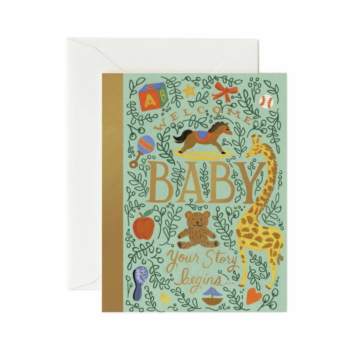STORYBOOK BABY CARD – FAN TAN HOME & STYLE